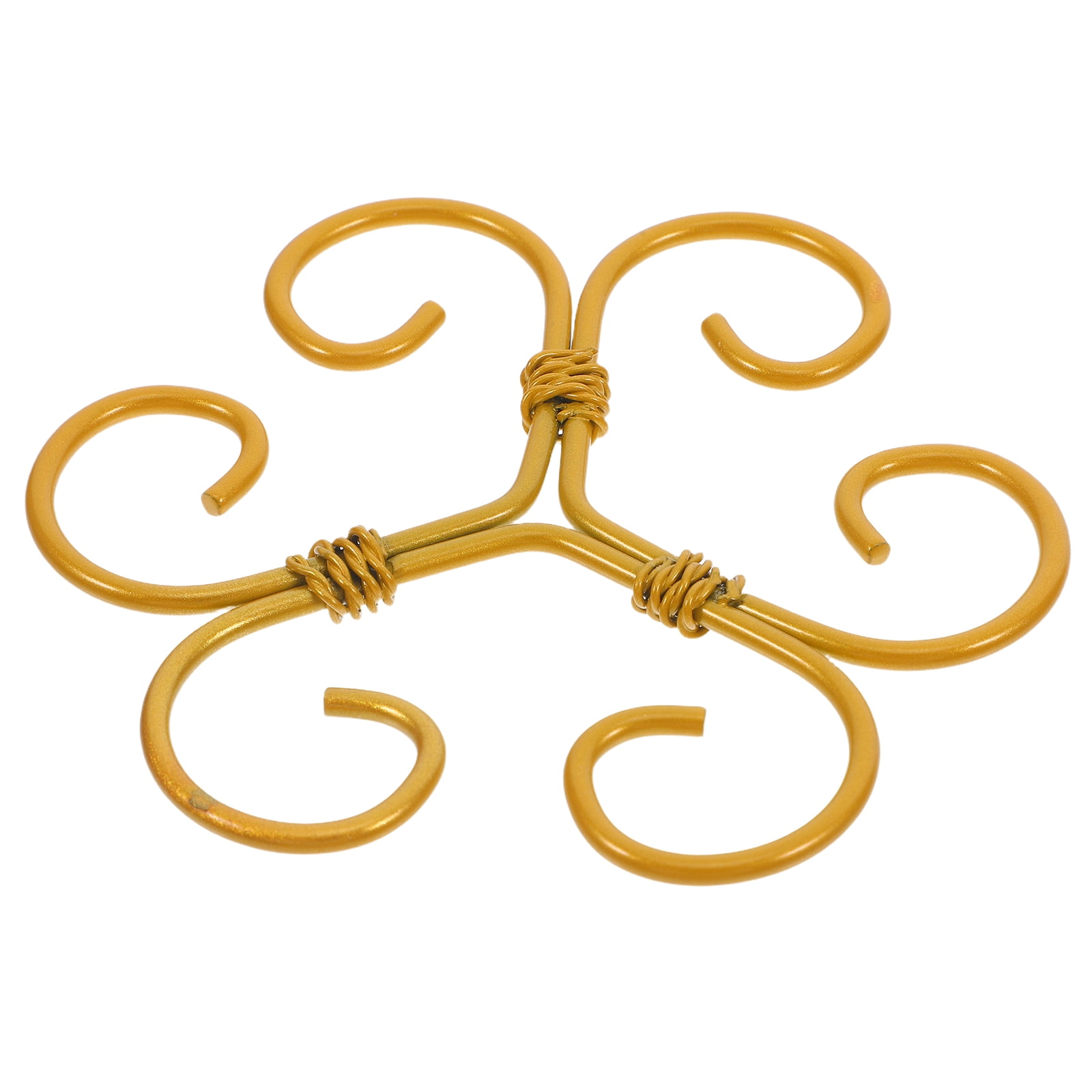 PENIKOKO flower stem gathering rack Plant Stem Support Metal Golden ...