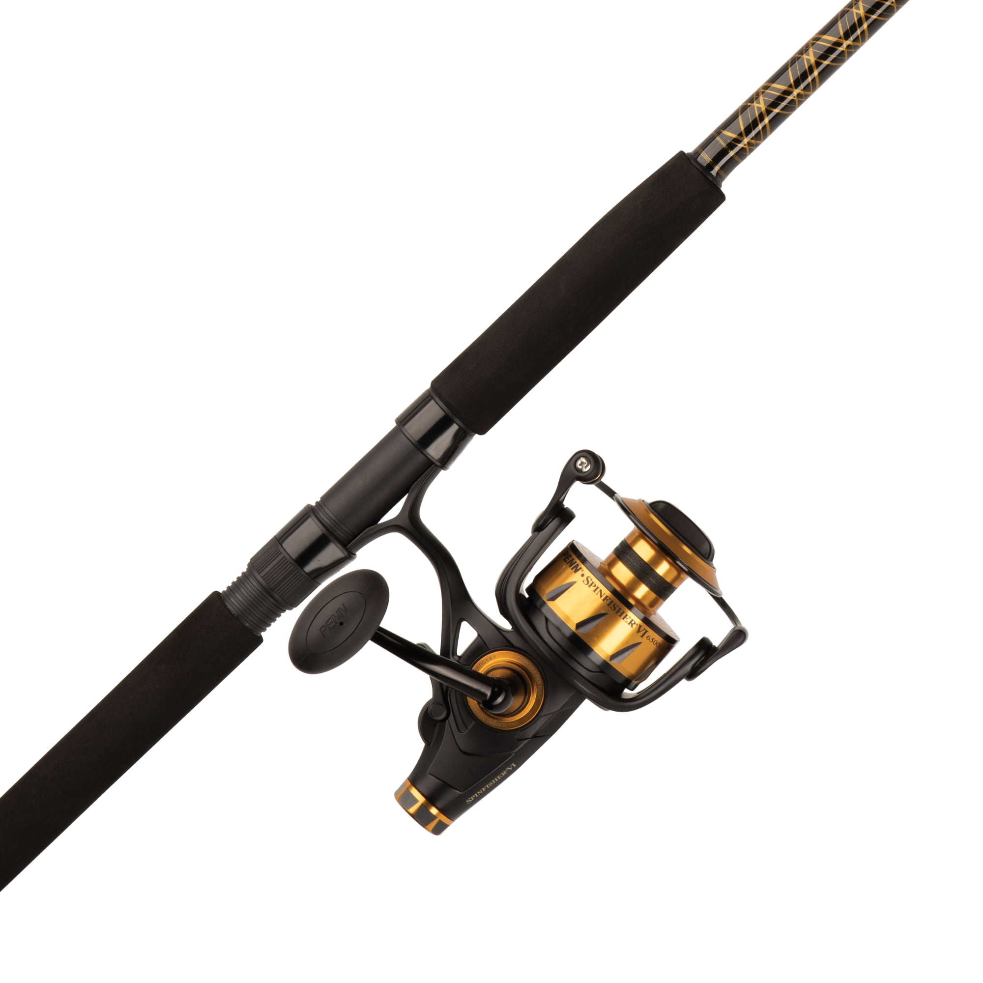 PENN 7' Spinfisher VI Live Liner Spinning Fishing Rod & 6500 Reel Combo ...
