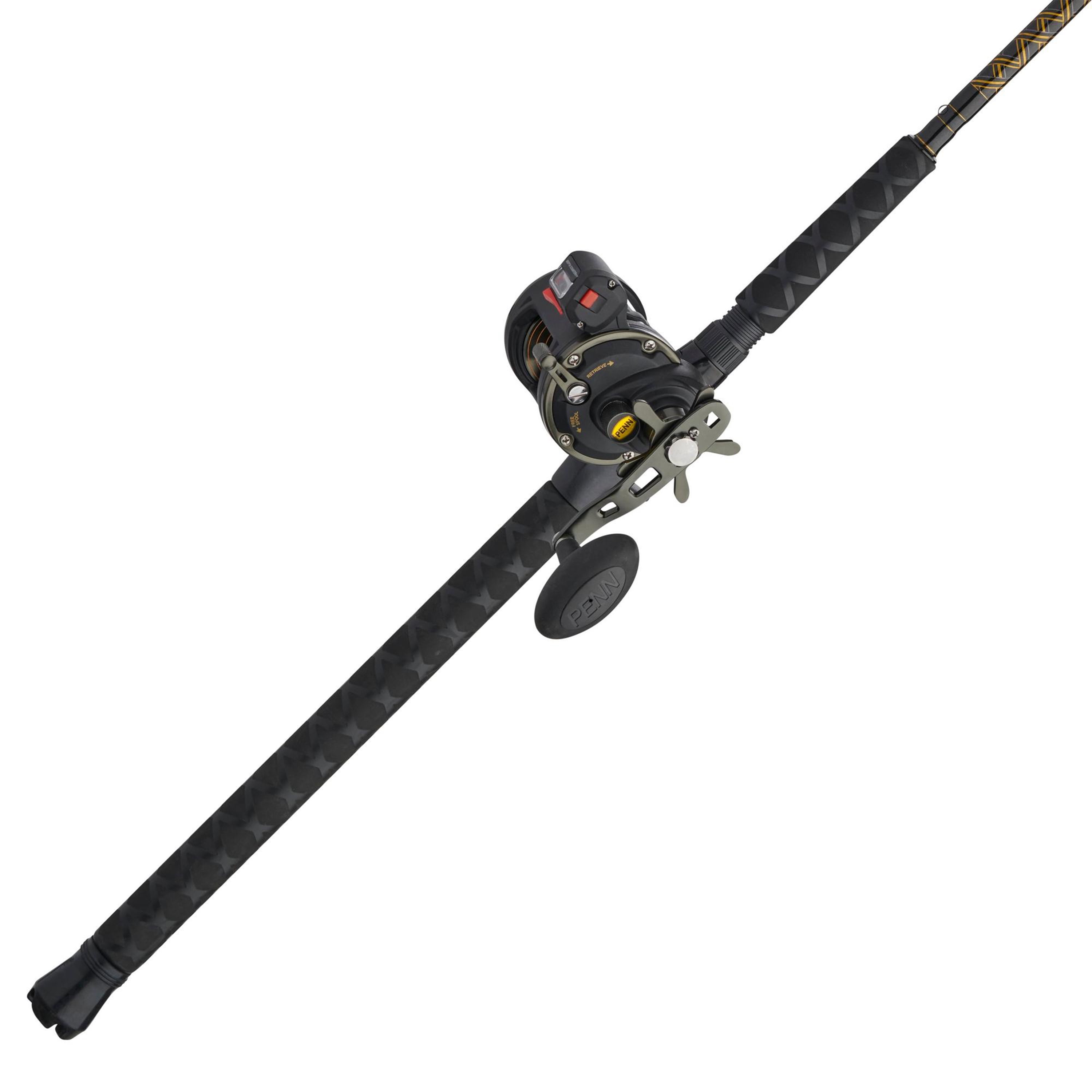 PENN Squall® II Level Wind Combo, 9' Heavy Fishing Rod, 20 Size Reel ...