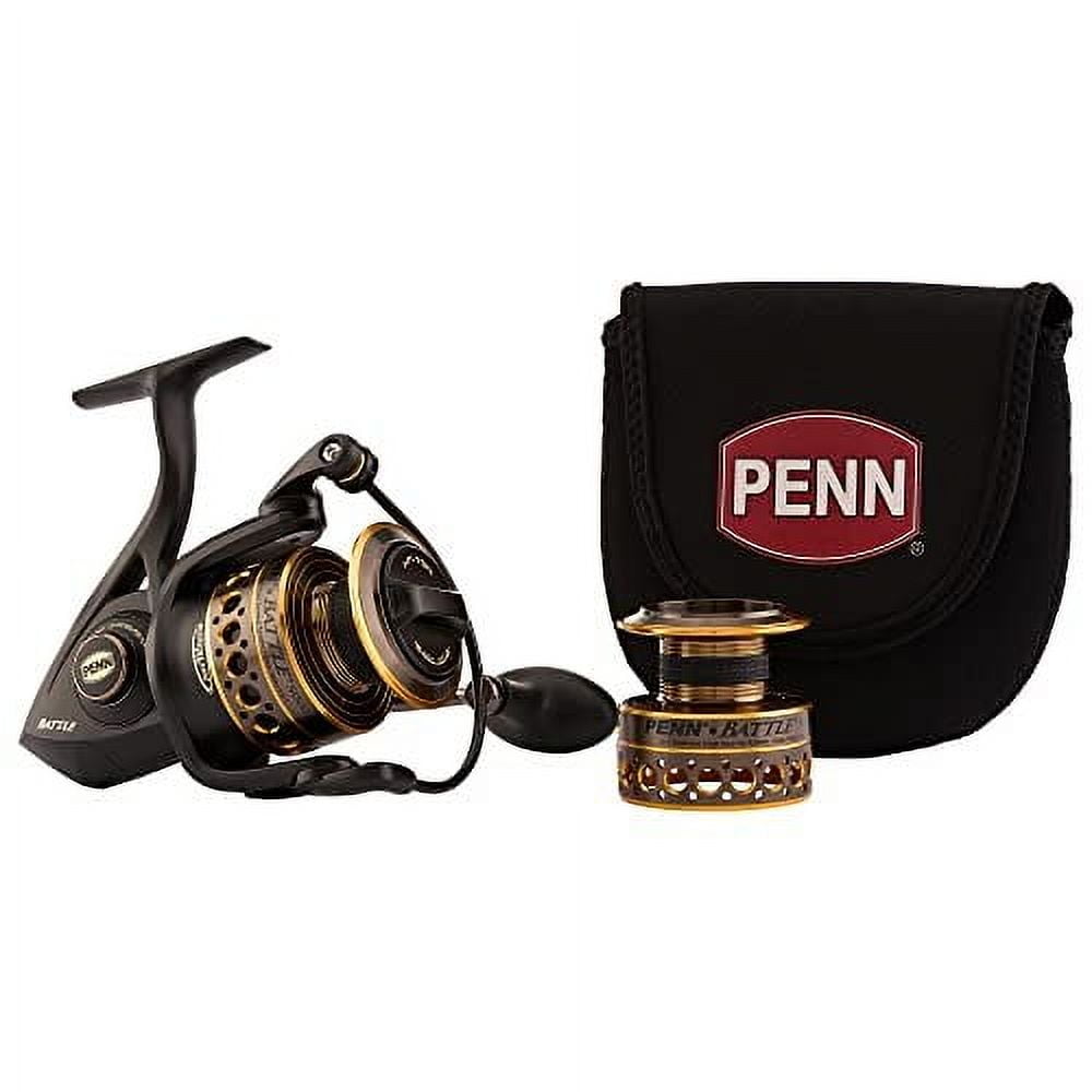 PENN Battle Spinning Reel Kit, Size 5000, Includes Reel Cover and Spare ...