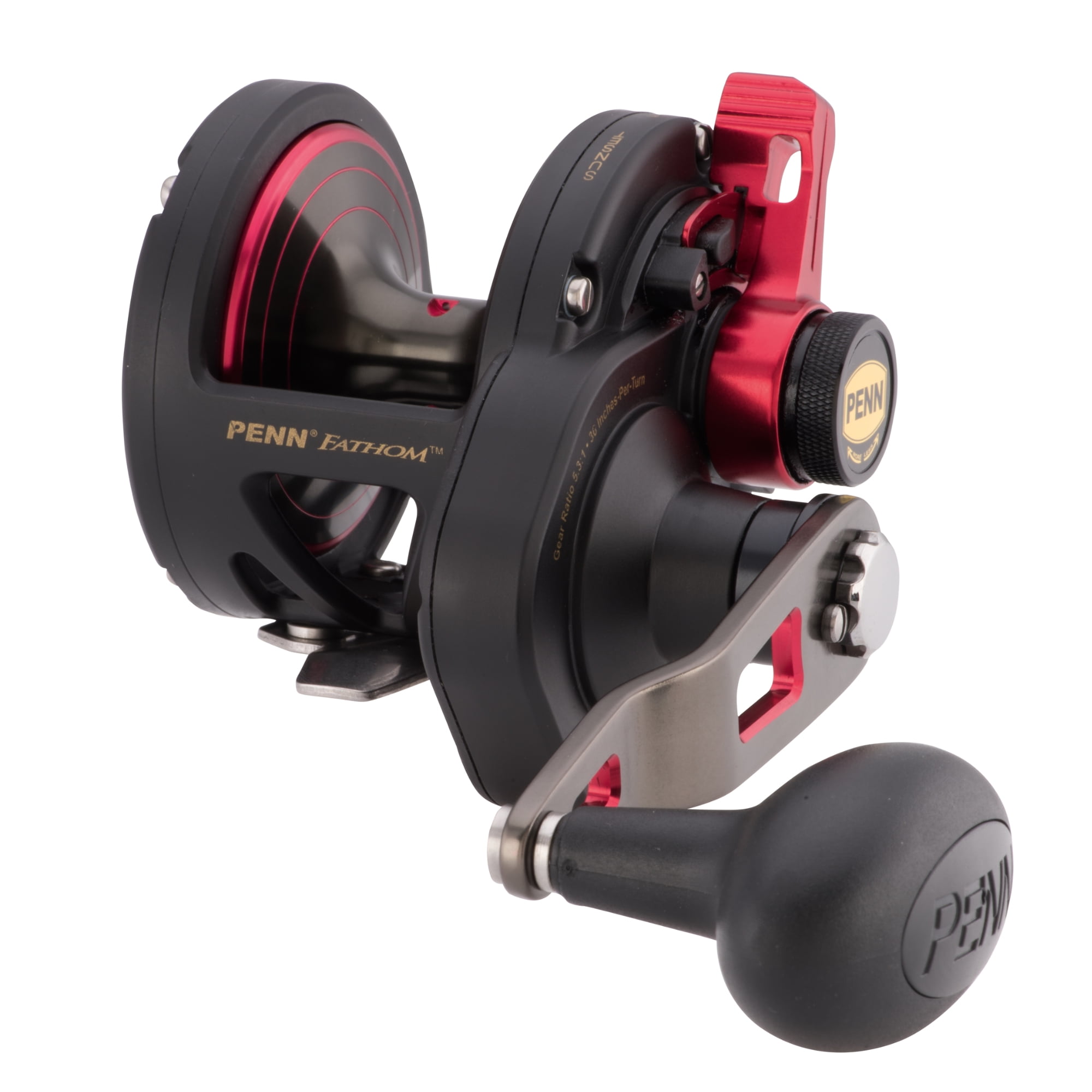 PENN Fathom Lever Drag Conventional Reel, Size 25N, Left-Hand Position ...