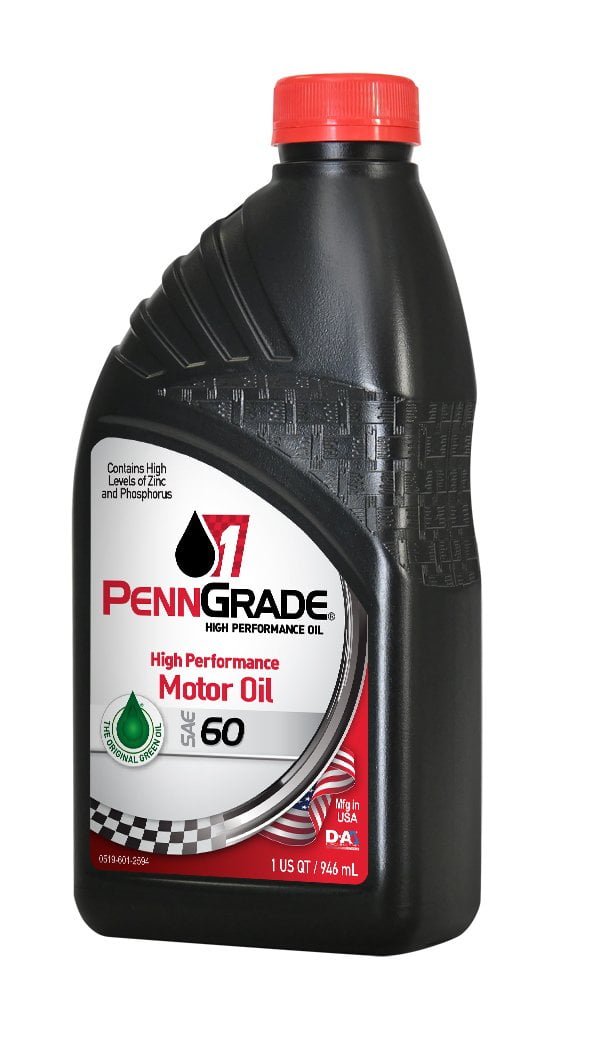 PENN GRADE 1 71166, Monograde High Performance Oil SAE 60, 1 Quart ...