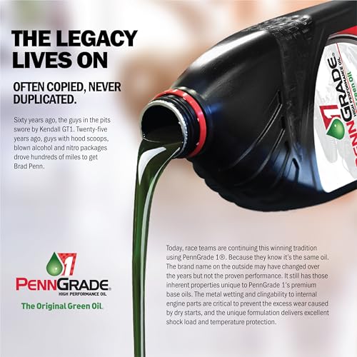 PENN GRADE 1, 71176, Monograde High Performance Oil Nitro 70, 1 Quart ...