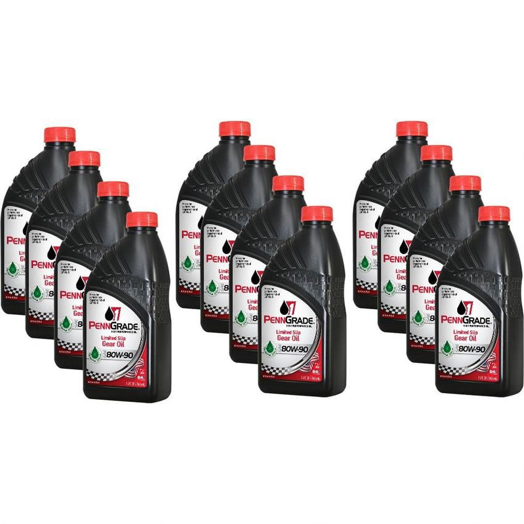 PENN GRADE 1 77326, Limited Slip GL-5 Gear Oil SAE 80W-90, 12 Quarts ...