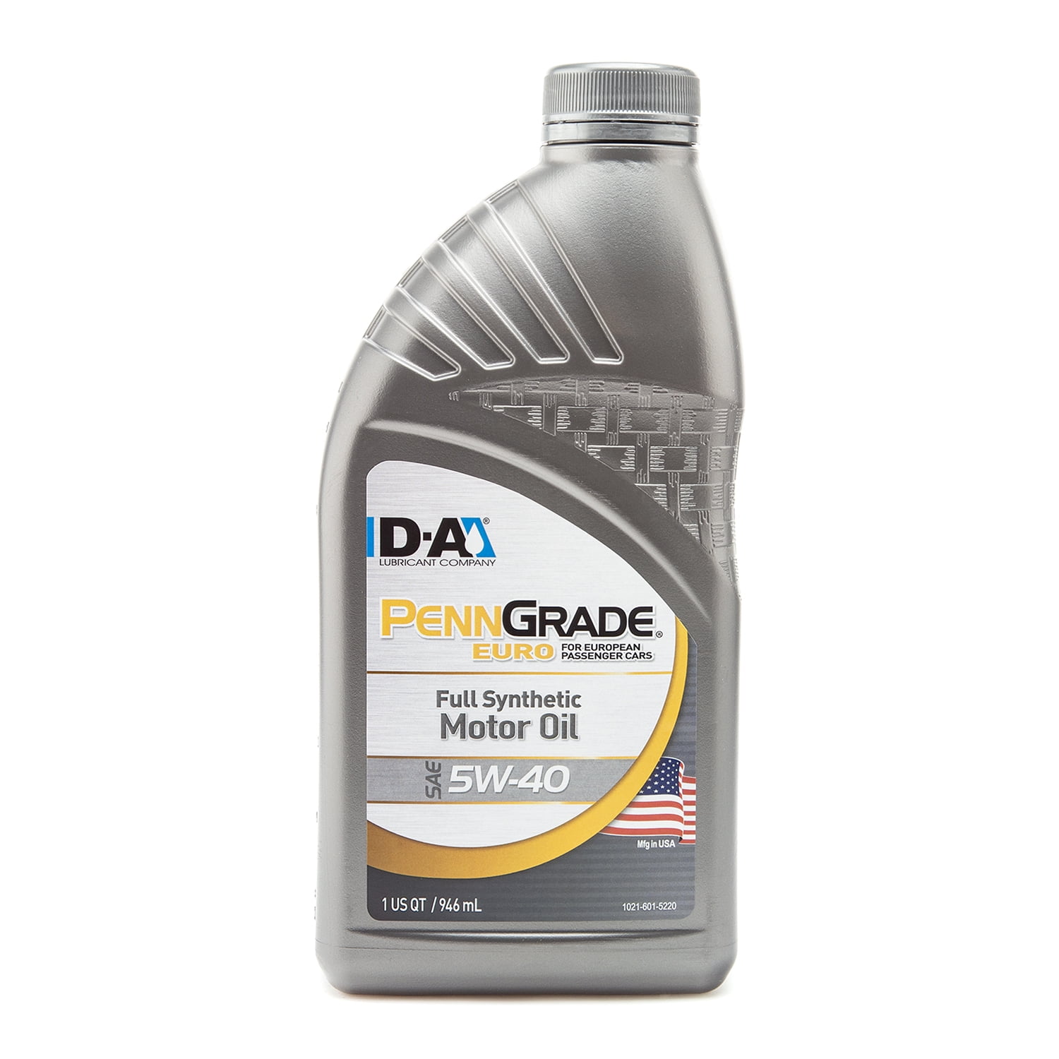 PENN GRADE 61316, Euro Full Synthetic Motor Oil SAE 5W-40, 1 Quart ...