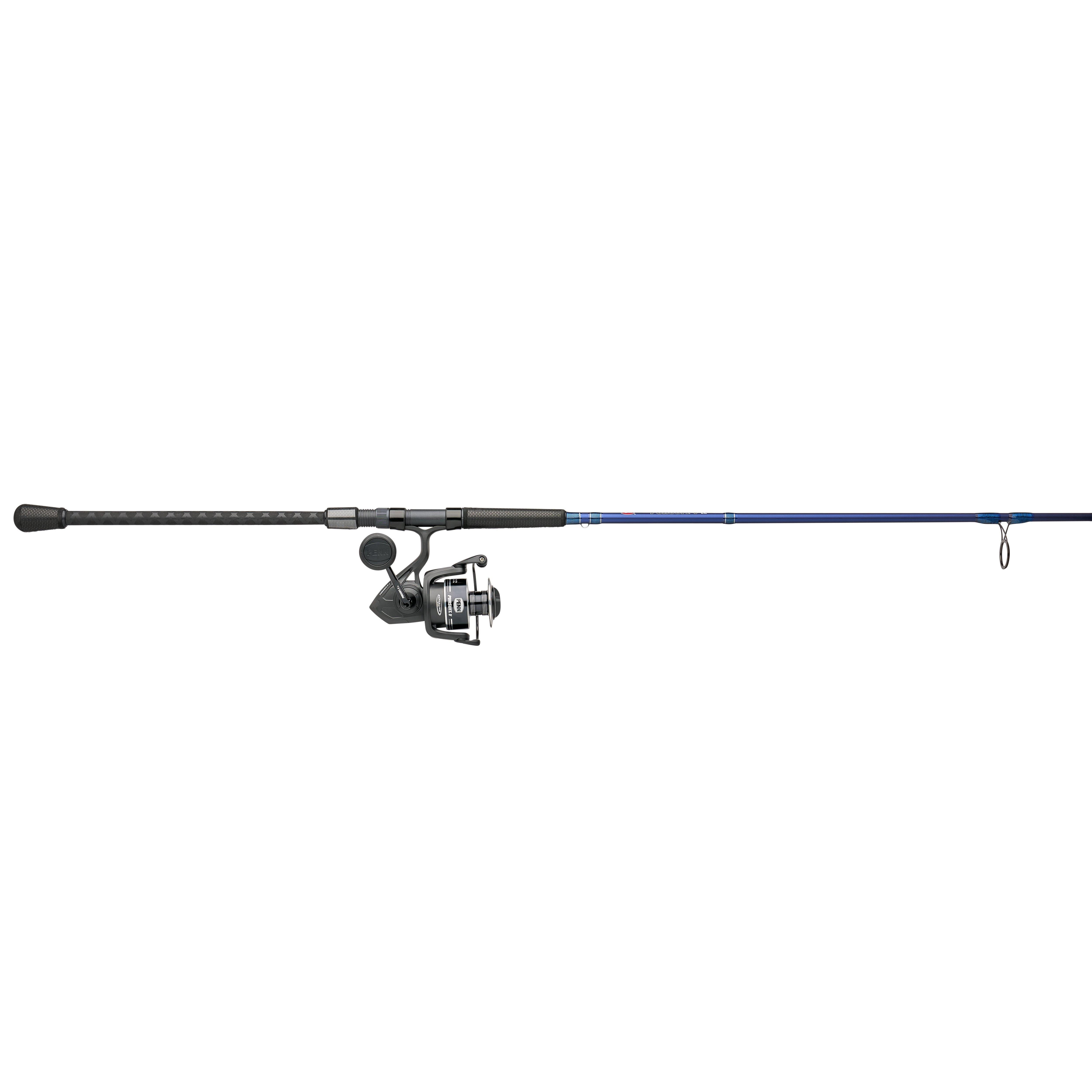 PENN Pursuit V LE Spinning Fishing Combo, 9' Medium Heavy Rod, 6000 ...