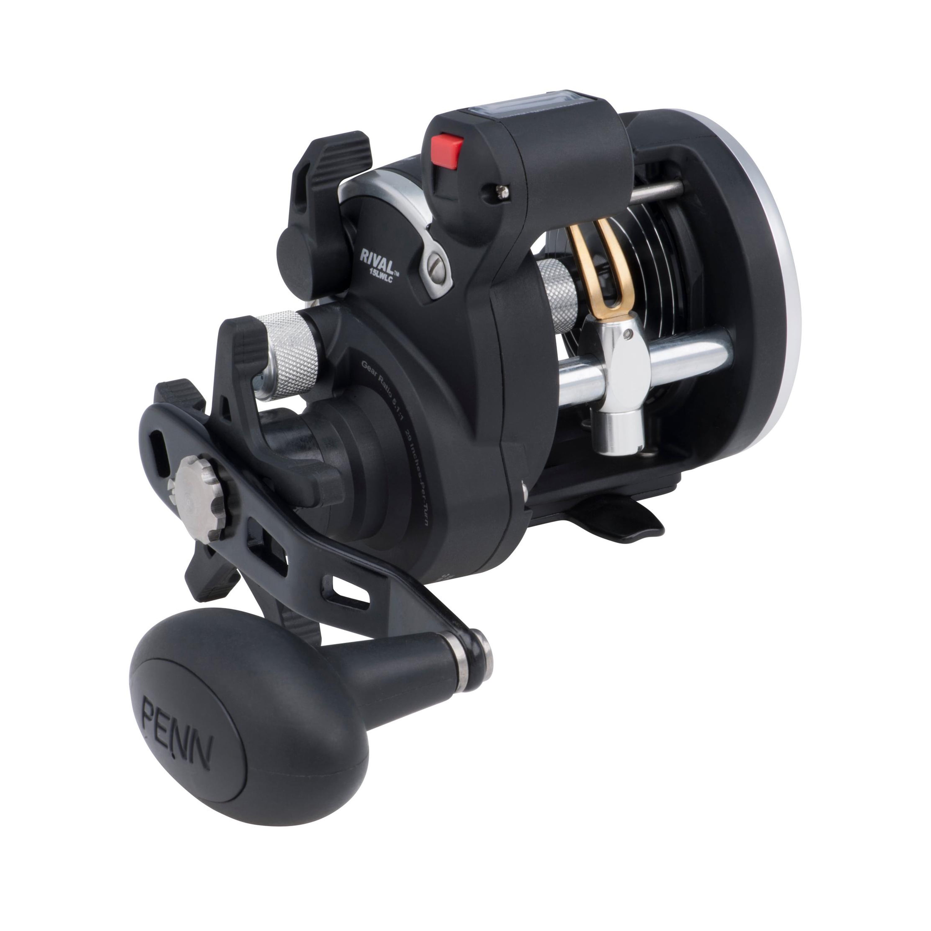 PENN Rival™ Level Wind Reel, 15 Size Fishing Reel - Walmart.com