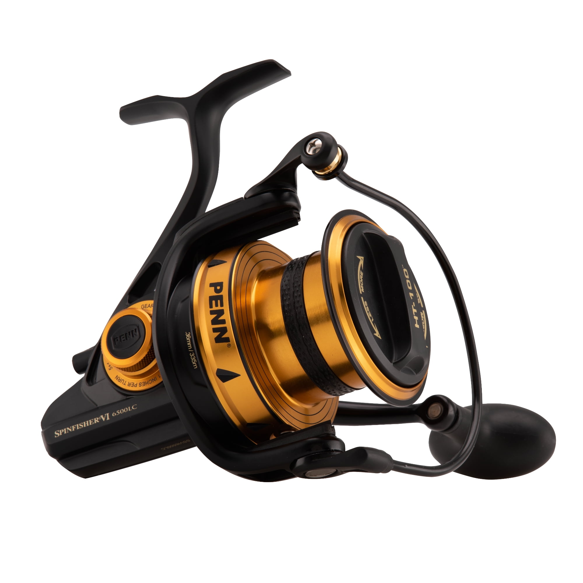 PENN Spinfisher VI Spinning Reel, Size 6500, Right/Left Hand Position ...