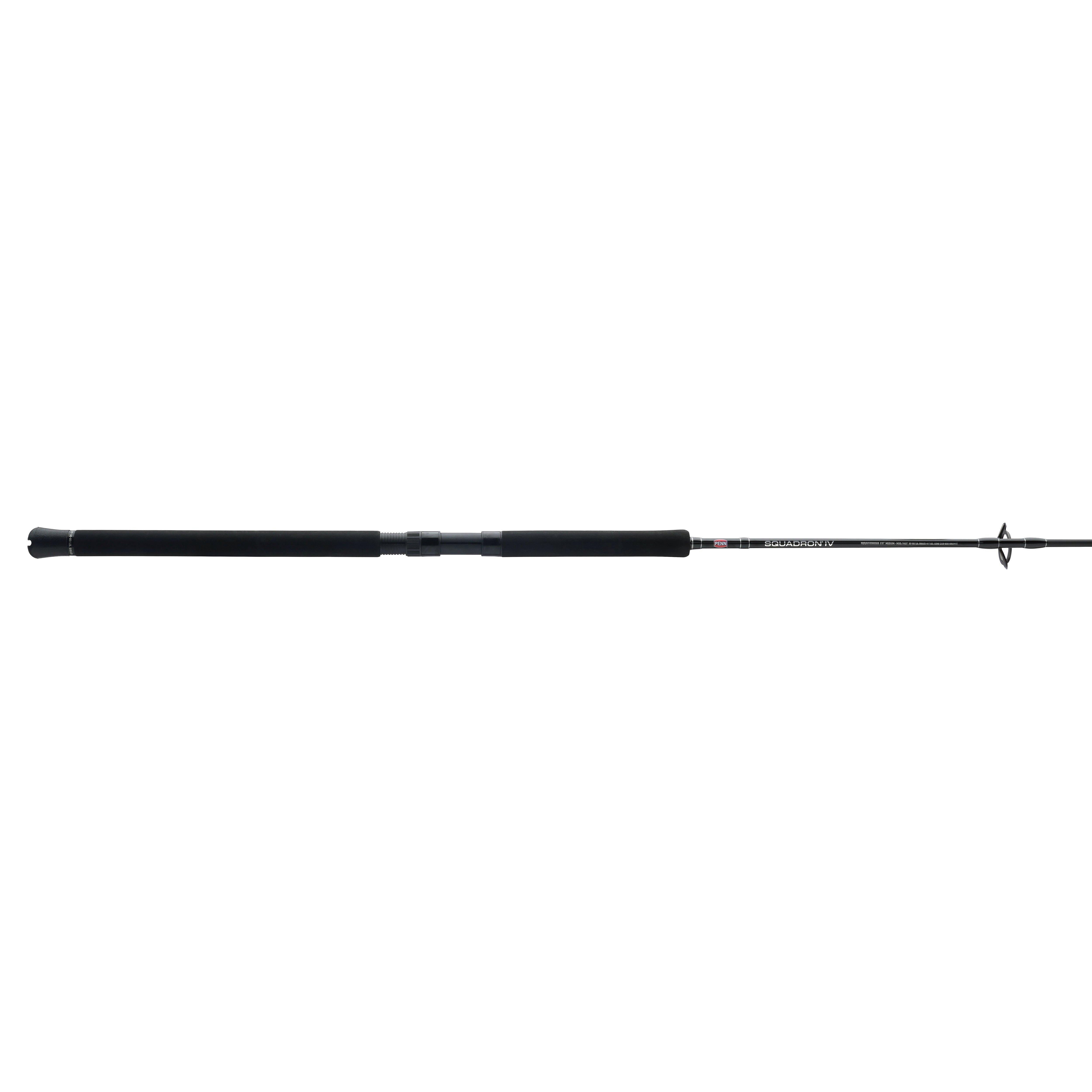 PENN Squadron IV Jig Spin Fishing Rod, 6'6" Medium - Walmart.com