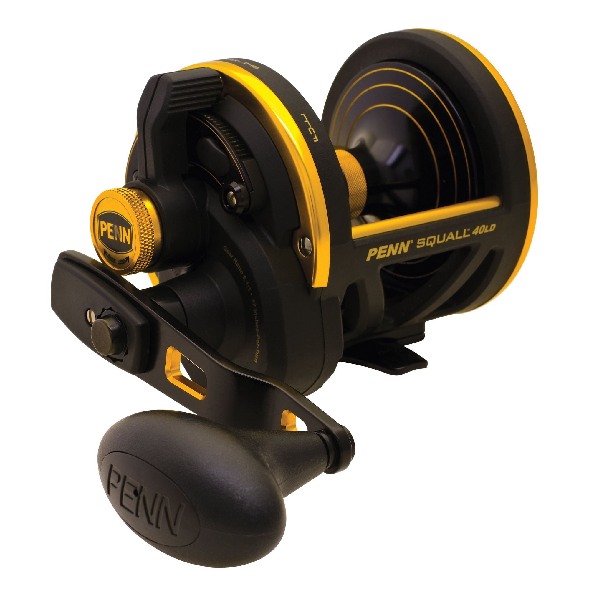 PENN Squall Lever Drag Nearshore/Offshore Fishing Reel, Size 40 ...