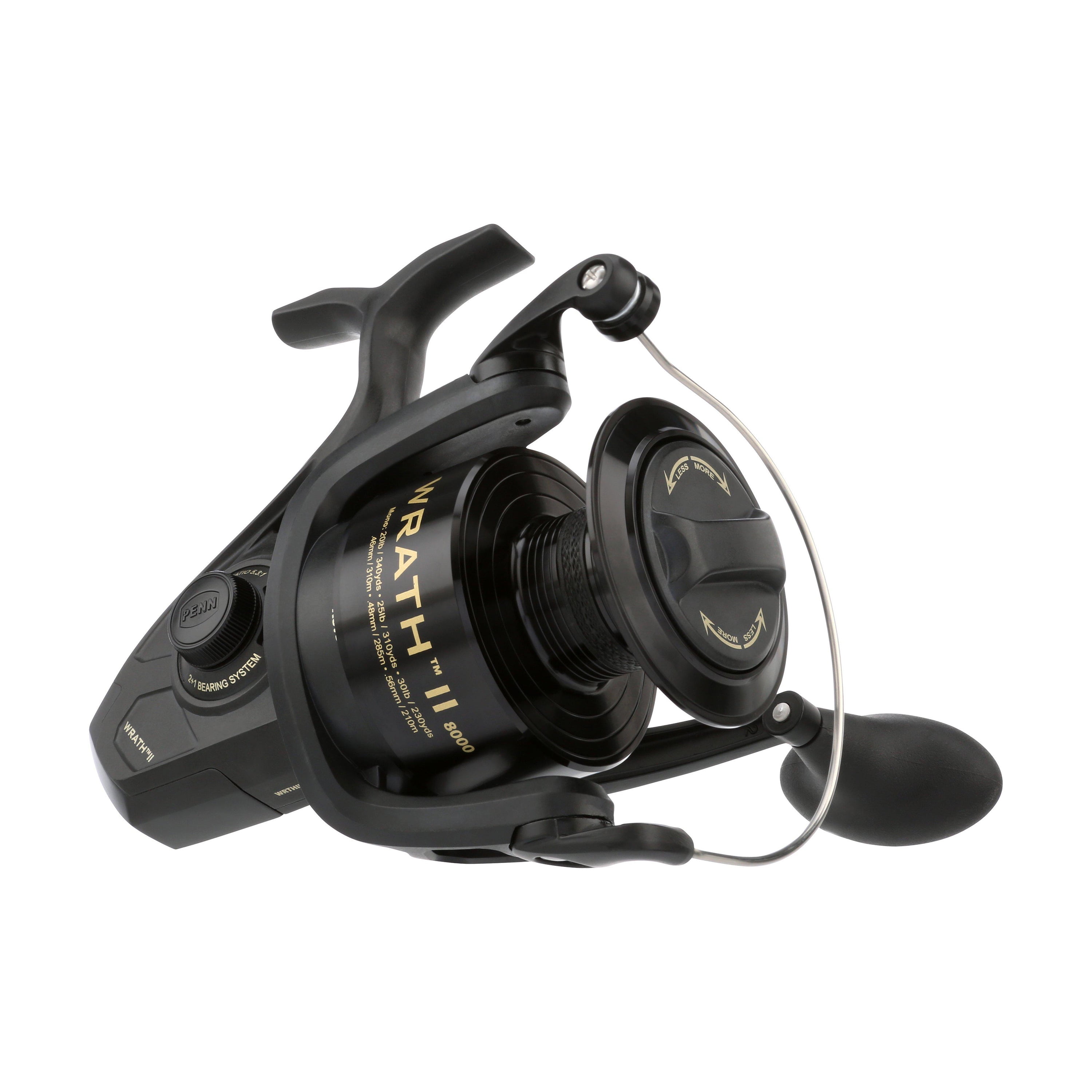 PENN Wrath® II Spinning Reel, 8000 Size Fishing Reel - Walmart.com