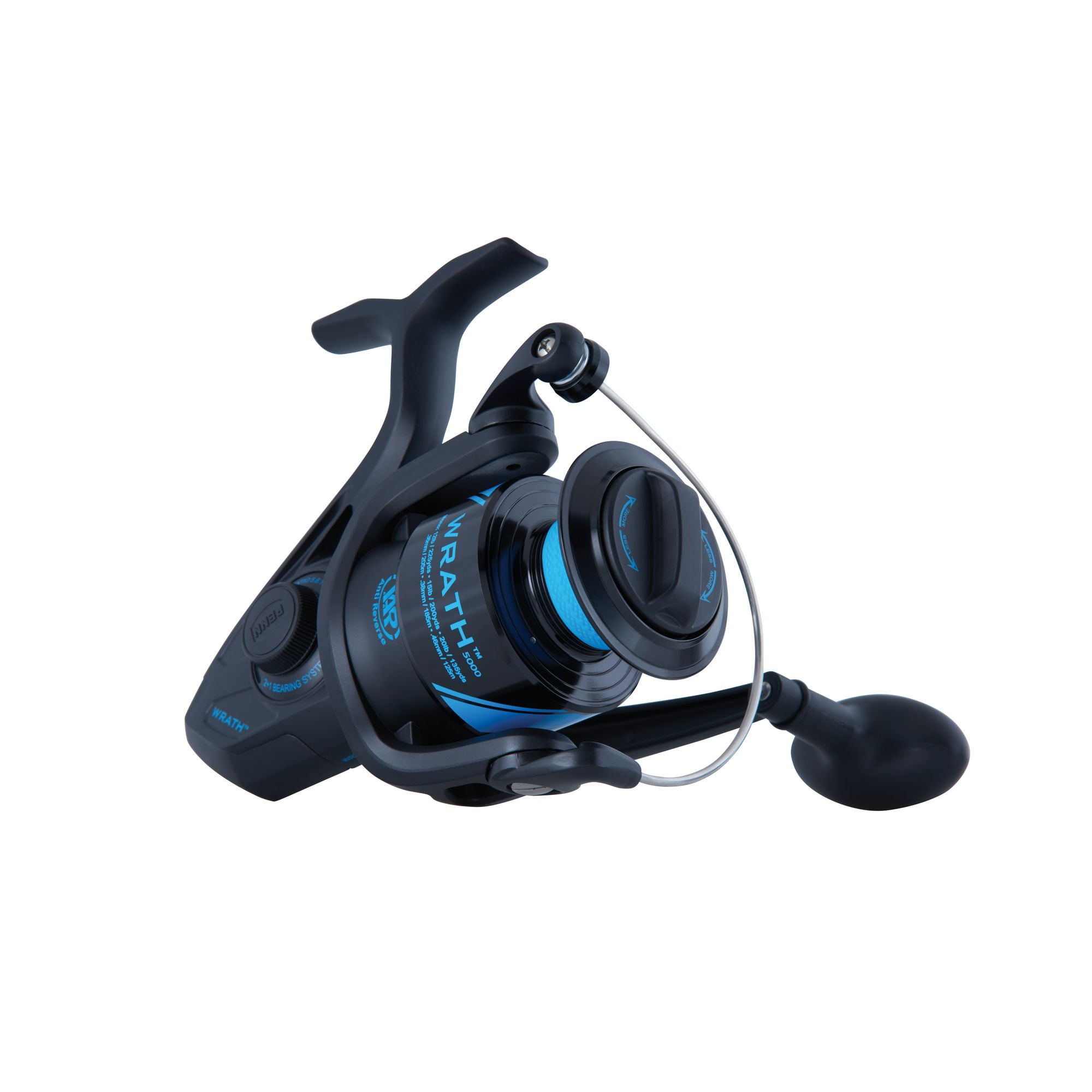 PENN Wrath Spinning Inshore/Nearshore Fishing Reel, Size 5000 - Walmart.com