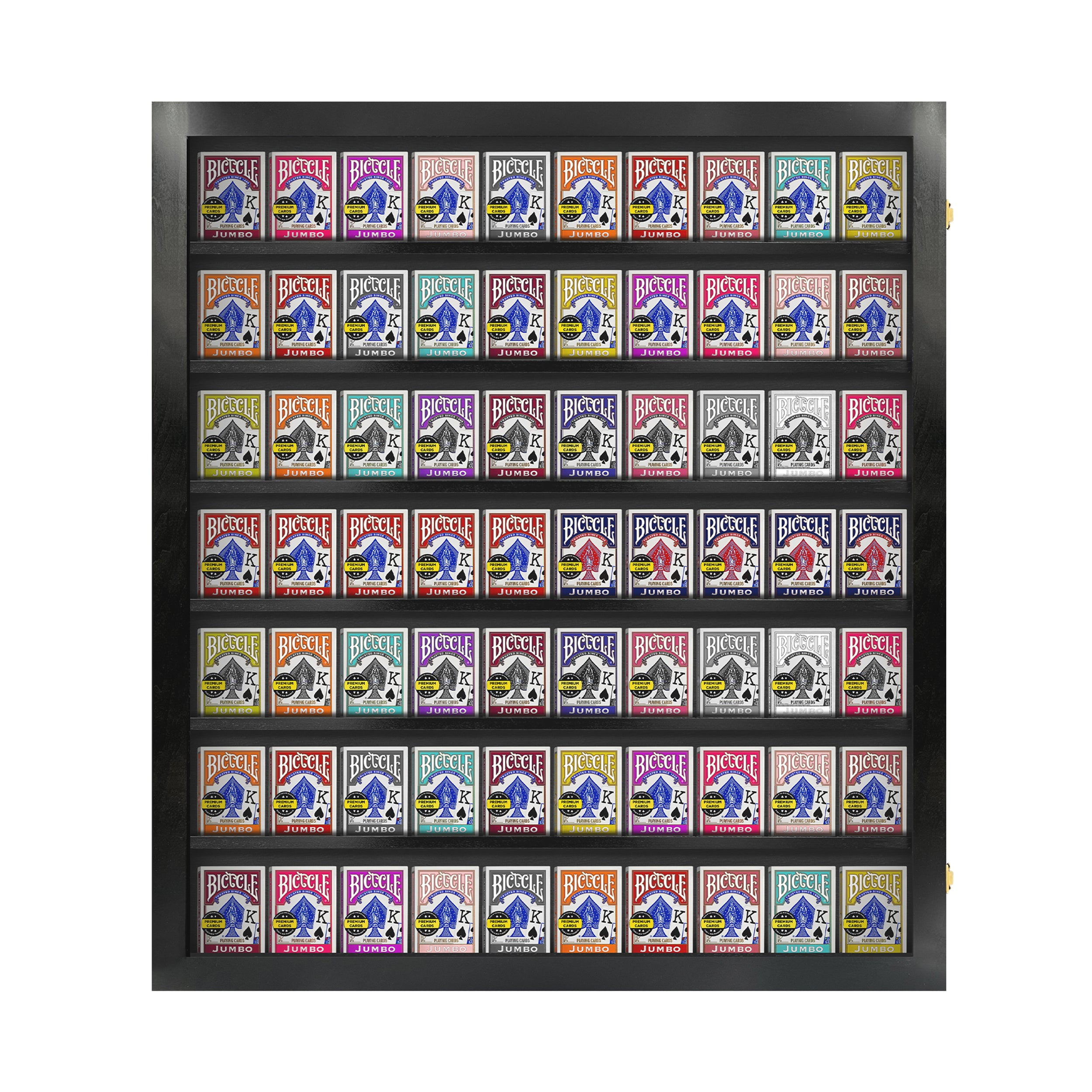 PENNZONI Card Deck Display Case, Holds 70 Playing Cards, Clear Acrylic ...