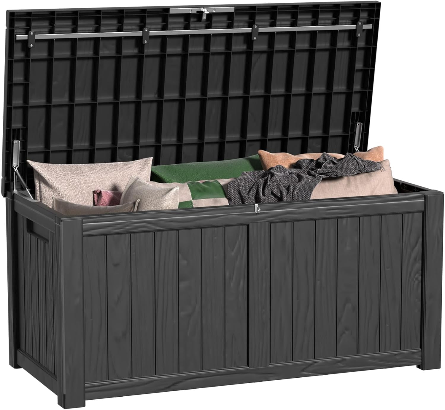 PENOVA 121 Gallon Outdoor Deck Lockable Waterproof Patio Accessories ...