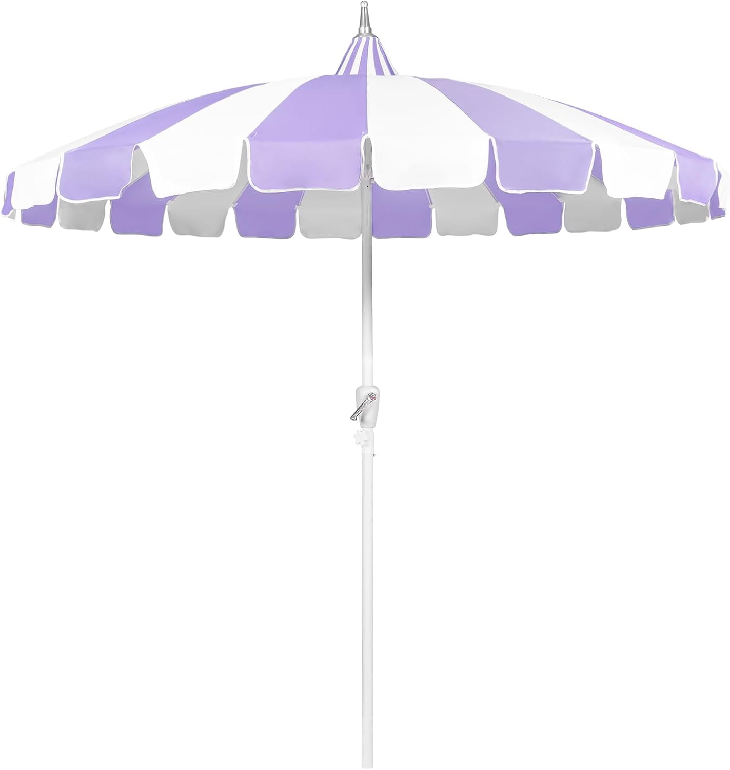 PENOVA 8Ft Patio Pagoda Umbrella, UV Protect Pool Umbrellas with Heavy ...