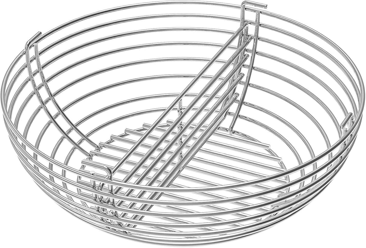 PENOVA Stainless Steel Charcoal Basket with Removable Divider ...