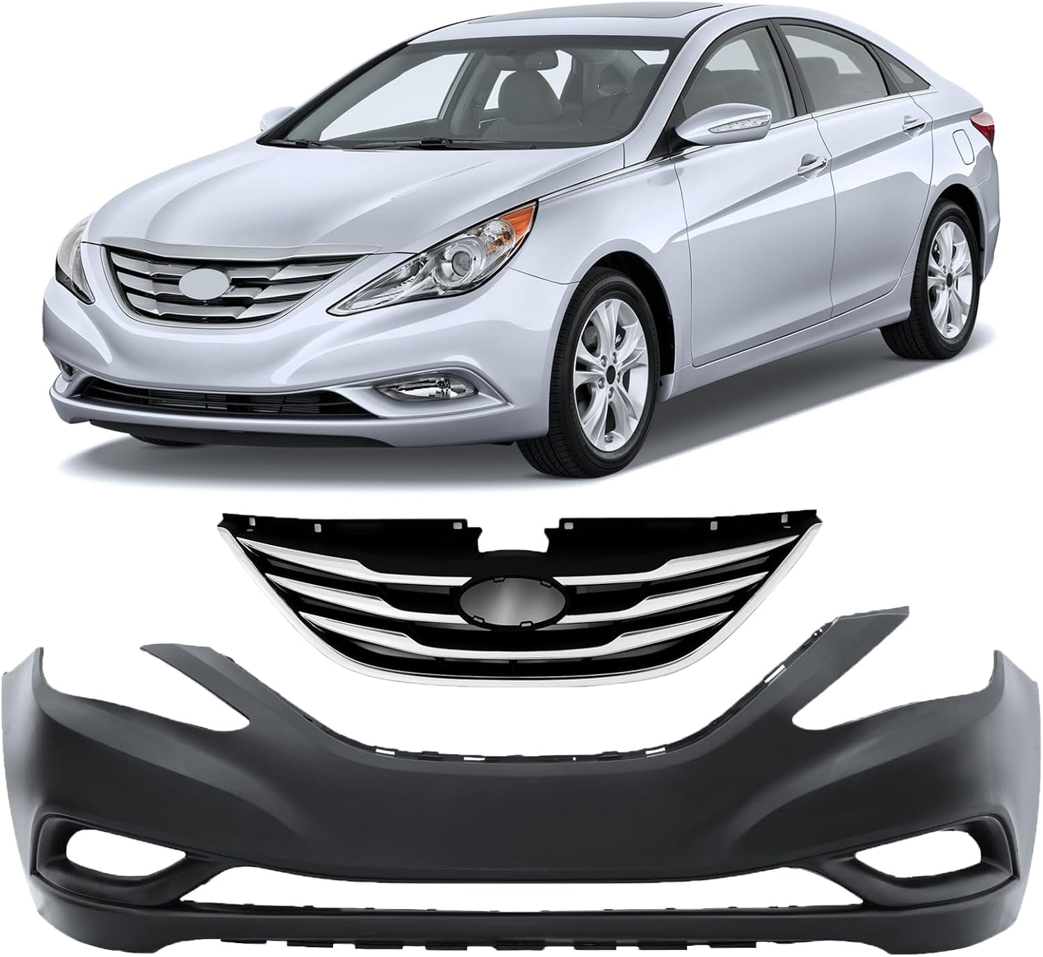 2014 Hyundai Sonata Front Bumper