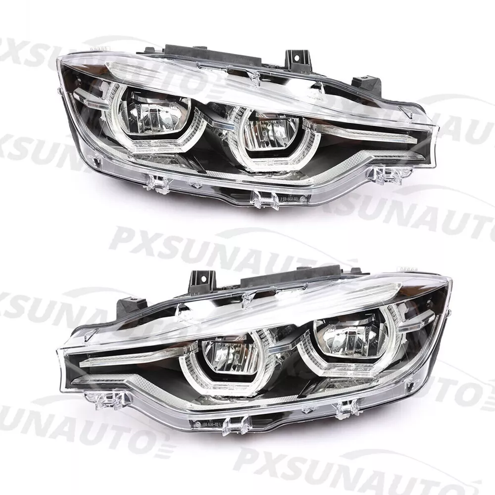 PENSUN LED DRL For 2013 14 15 BMW F30 3-Series Projector Headlights ...