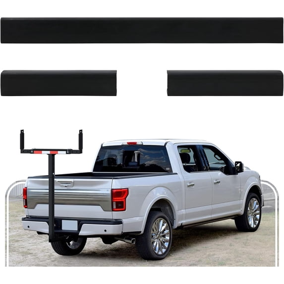 PENSUN Truck Bed Extender, 2 in 1 Design Foldable Pick Up Truck Bed ...