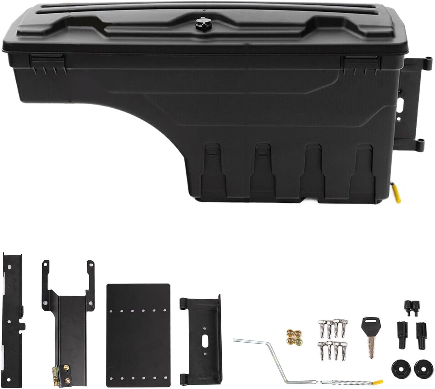 PENSUN Truck Tool Box For F-150 2015-2023, Pickup Bed Organizer Storage ...