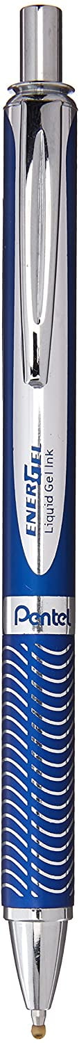 PENTEL EnerGel Alloy RT Retractable Liquid Gel Pen.7mm, Blue Barrel ... PENTEL EnerGel Alloy RT Retractable Liquid Gel Pen.7mm, Blue Barrel ...