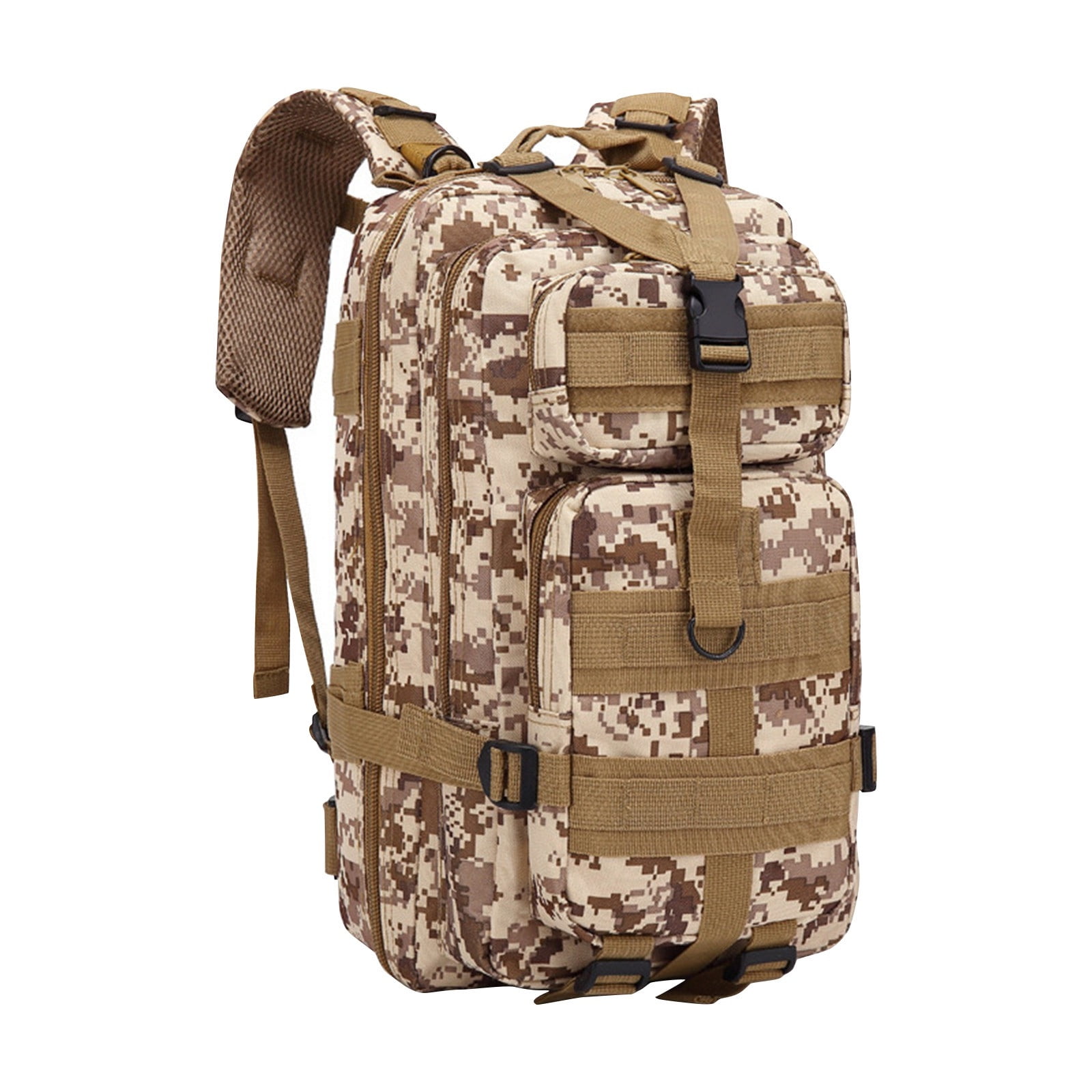 PENUMG Durable Military Tactical Backpack, 40L Camouflage Rucksack for ...