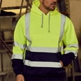 PEONAVET High Visibility Safety Bomber Jacket for Rain - Hi Vis ...