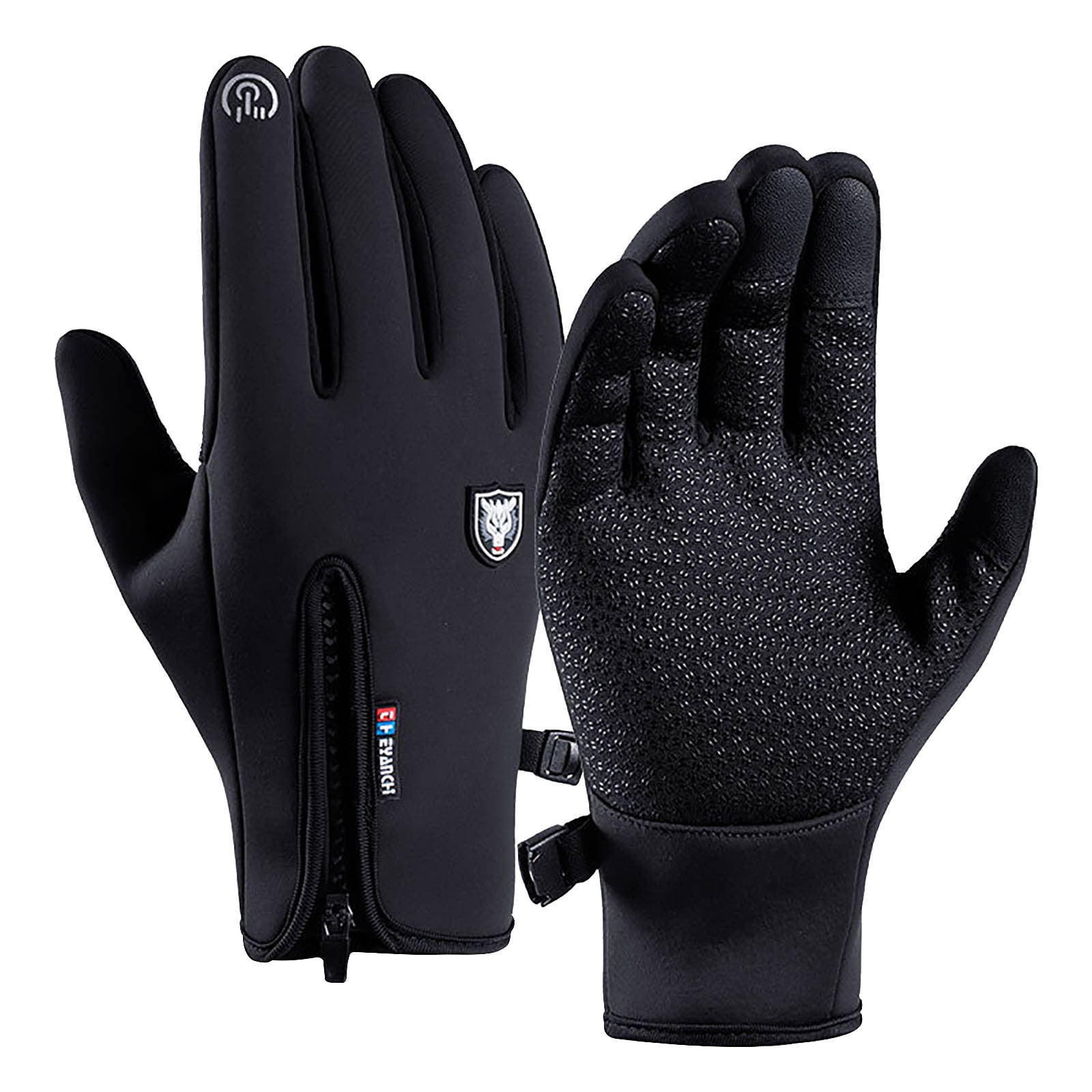 PEONAVET Ski Gloves - Waterproof Breathable Snowboard Gloves ...