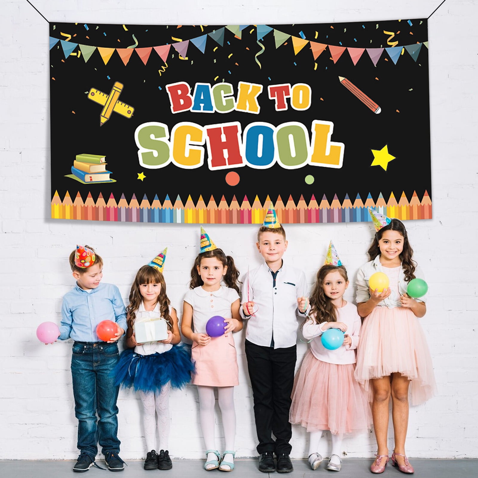 PEONAVET Welcome Banner, Starting Season Backdrop Banner Decorations ...