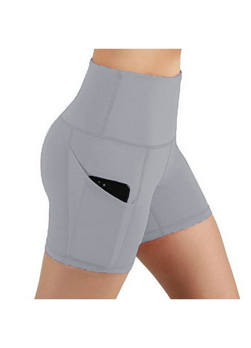 jobturf Leggings for Women Knee Length High Waist Tummy Control Yoga ...