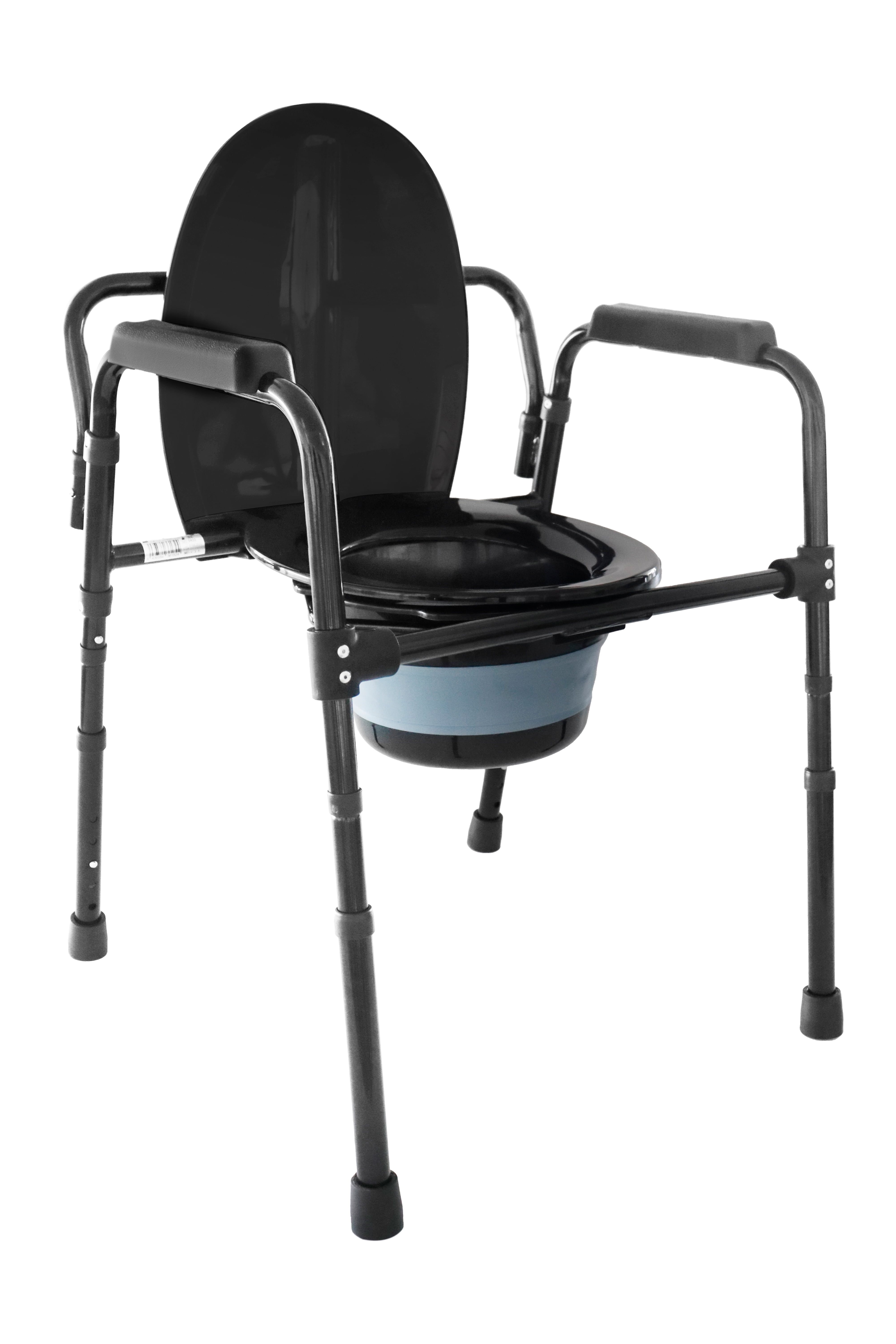 PEPE - Medical 3 in 1 Portable Bedside Commode Chair for Seniors, Large ...