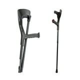 PEPE - Adjustable, Collapsible, Tall Walking Metal Forearm Crutches for ...