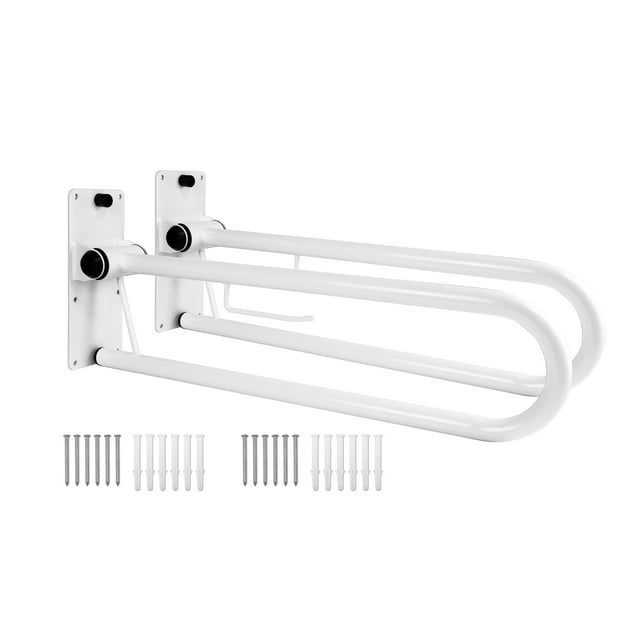 PEPE - Handicap Grab Bars for Toilet (x2 Units), Toilet Handrails for ...