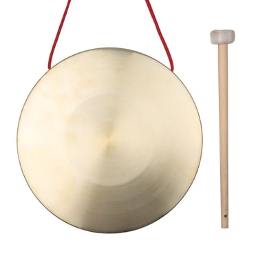 Traditional Percussion Instrument Chinese Gong Hand Gong with Hammer ...