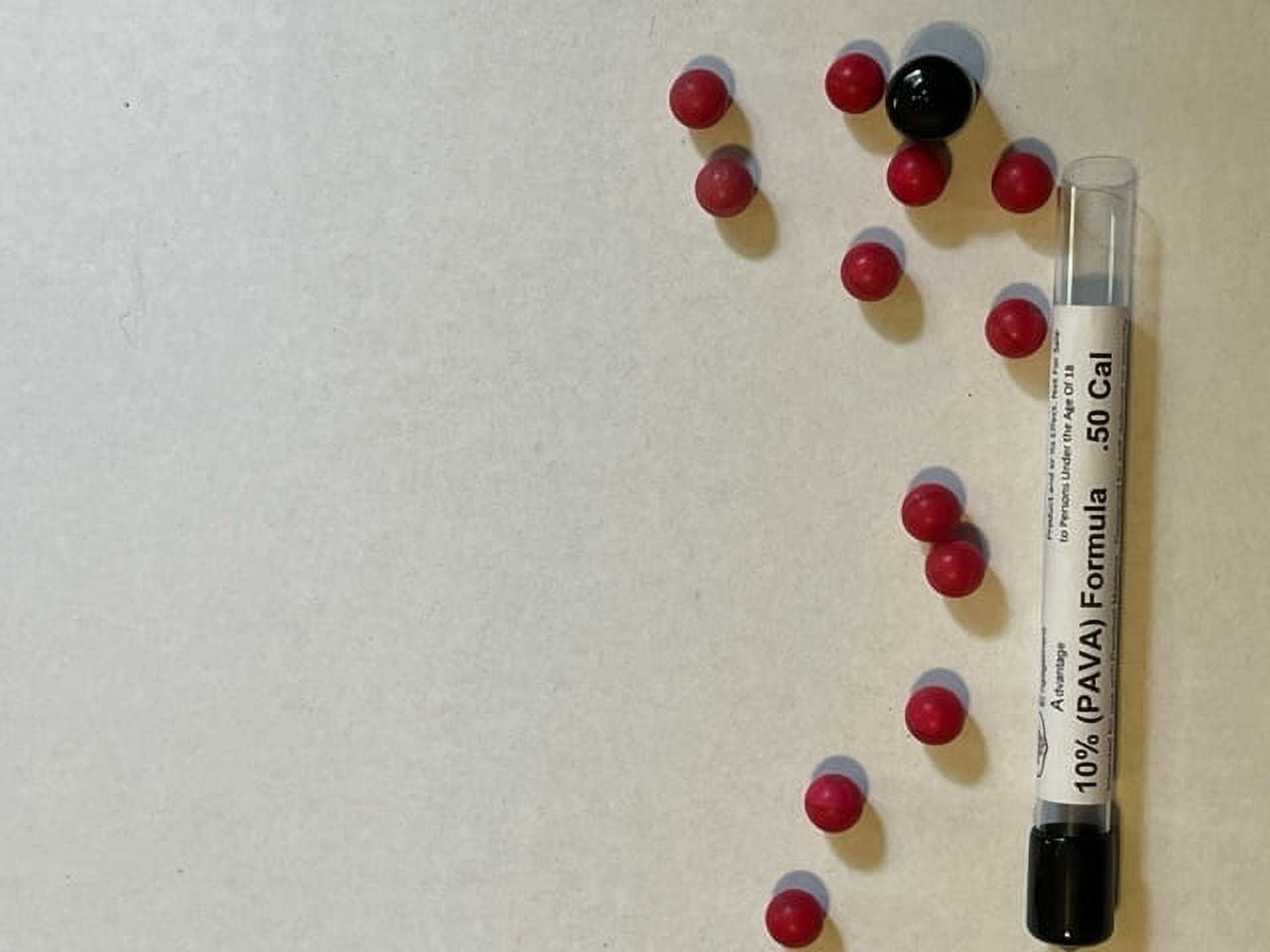 PEPPER BALL 12 P2P .50 Cal Pepper Balls 20X hot - 12 Ct RED - Walmart.com