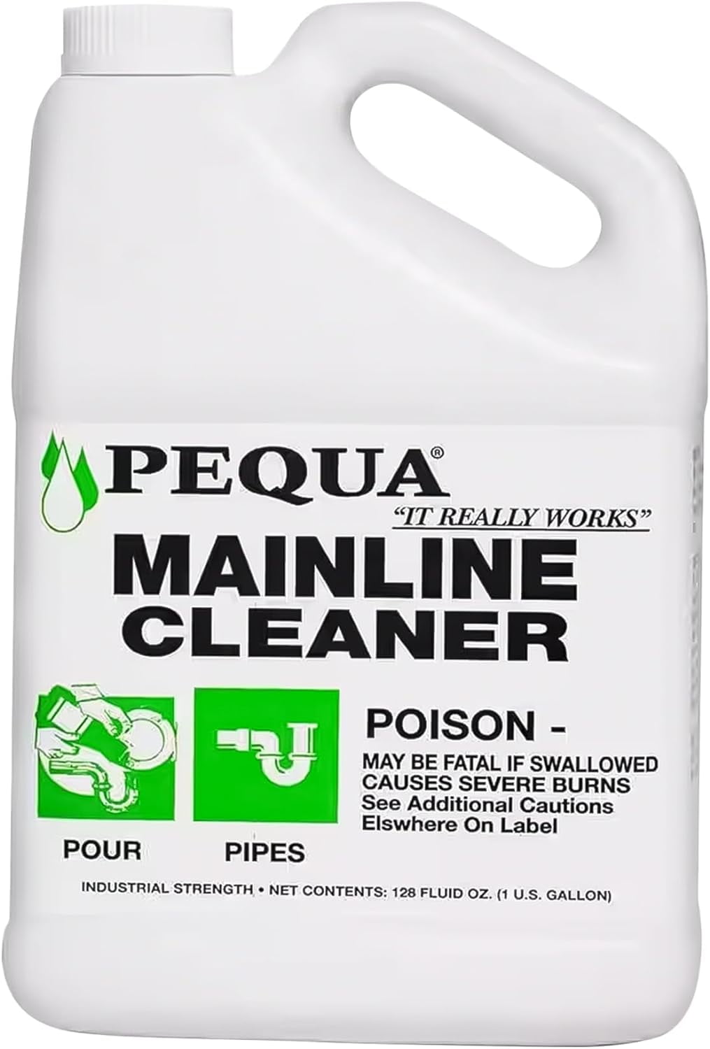 PEQUA INDUSTRIES Main Line Cleaner - Heavy-Duty Main Drain Opener for ...
