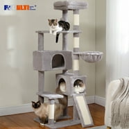 Infans 52" Modern Cat Tree Tower Multi-level Cat Play Center w/Deluxe ...
