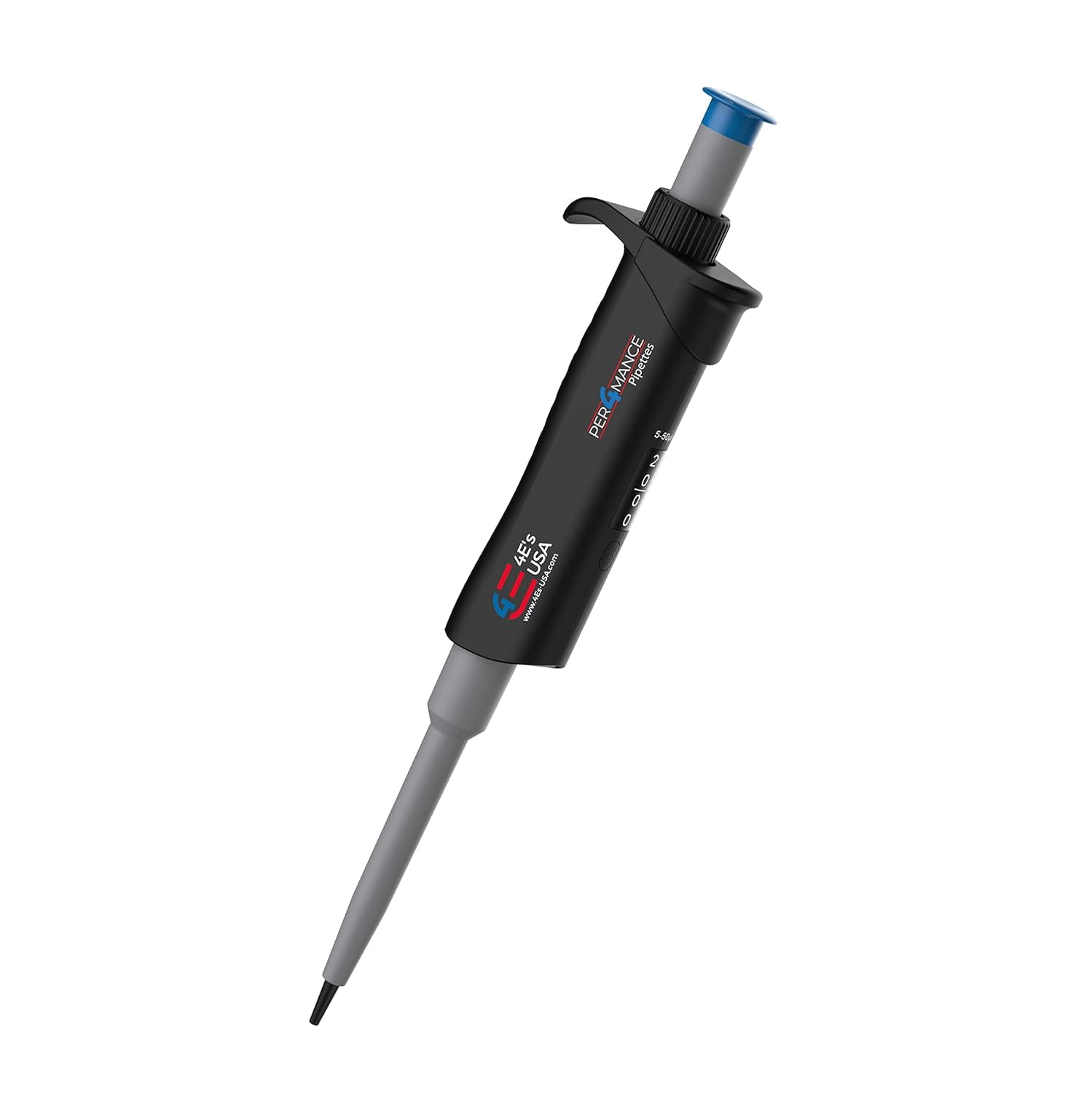 PER4MANCE Pipette - 5~50µL Adjustable Single Channel Pipette, ISO ...