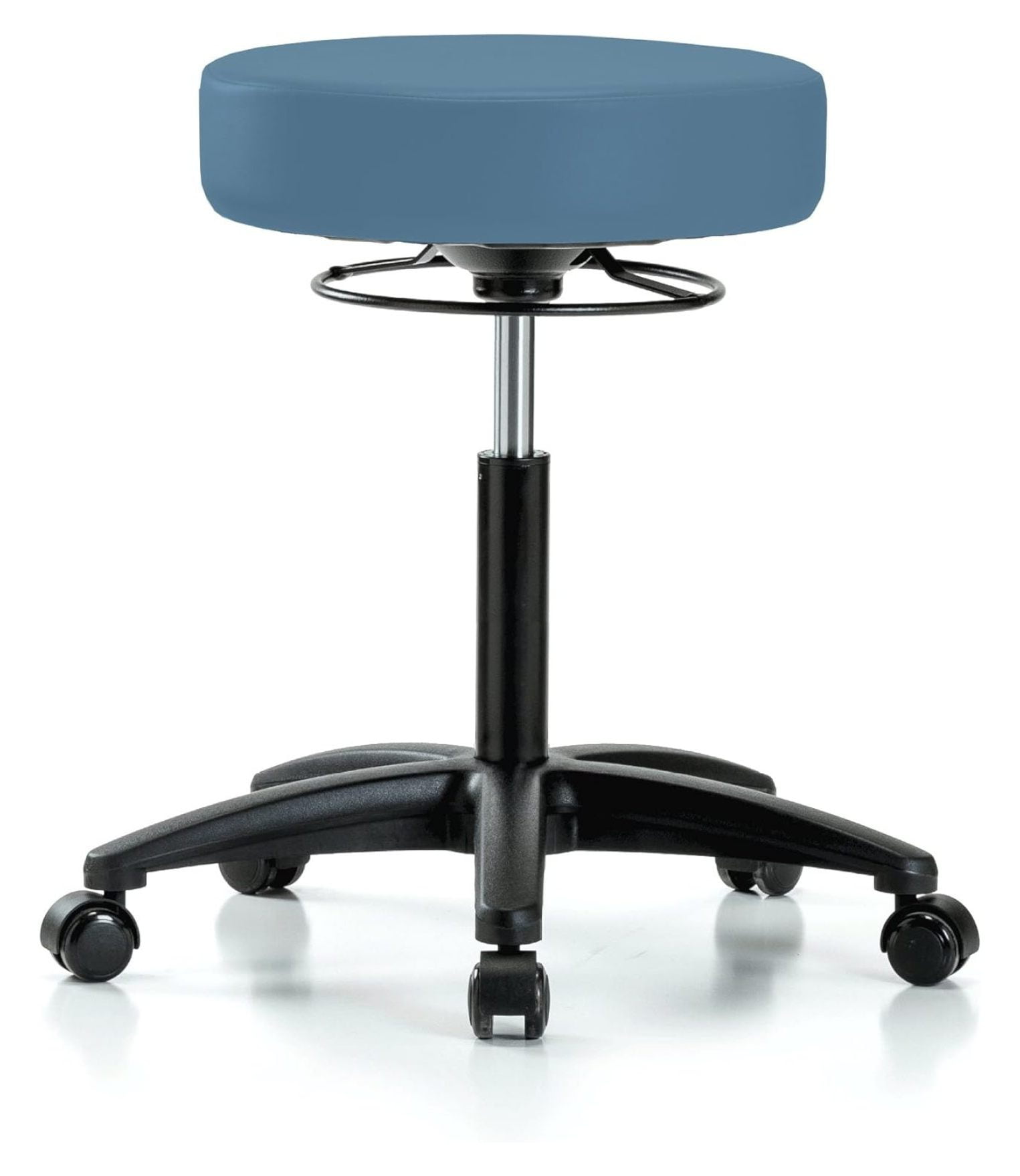 PERCH 360 Degree Rolling Height Adjustable Massage Therapy Swivel Stool ...