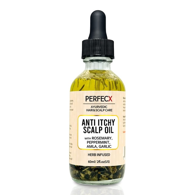 PERFECX Anti Itchy Scalp Ayurvedic Hair Oil 2oz(1PCE) - Walmart.com