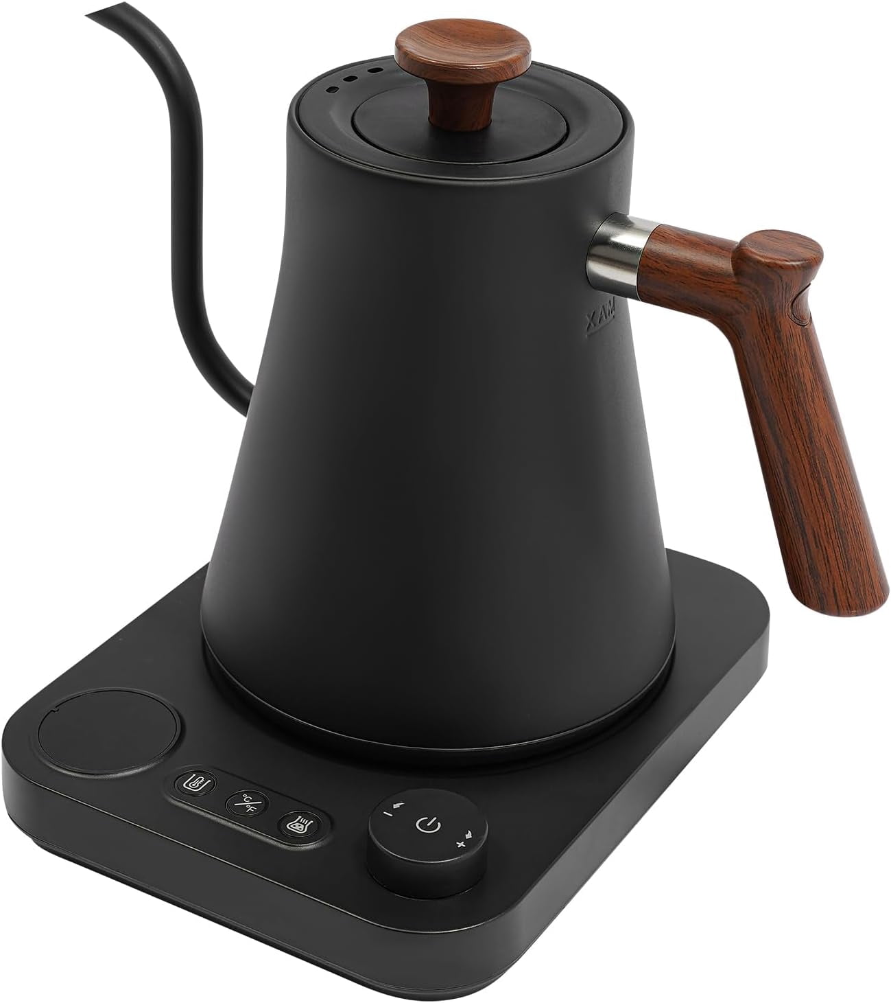 PERFERATE Electric Gooseneck Kettle 0.9L Gooseneck Water Kettle 1200W ...