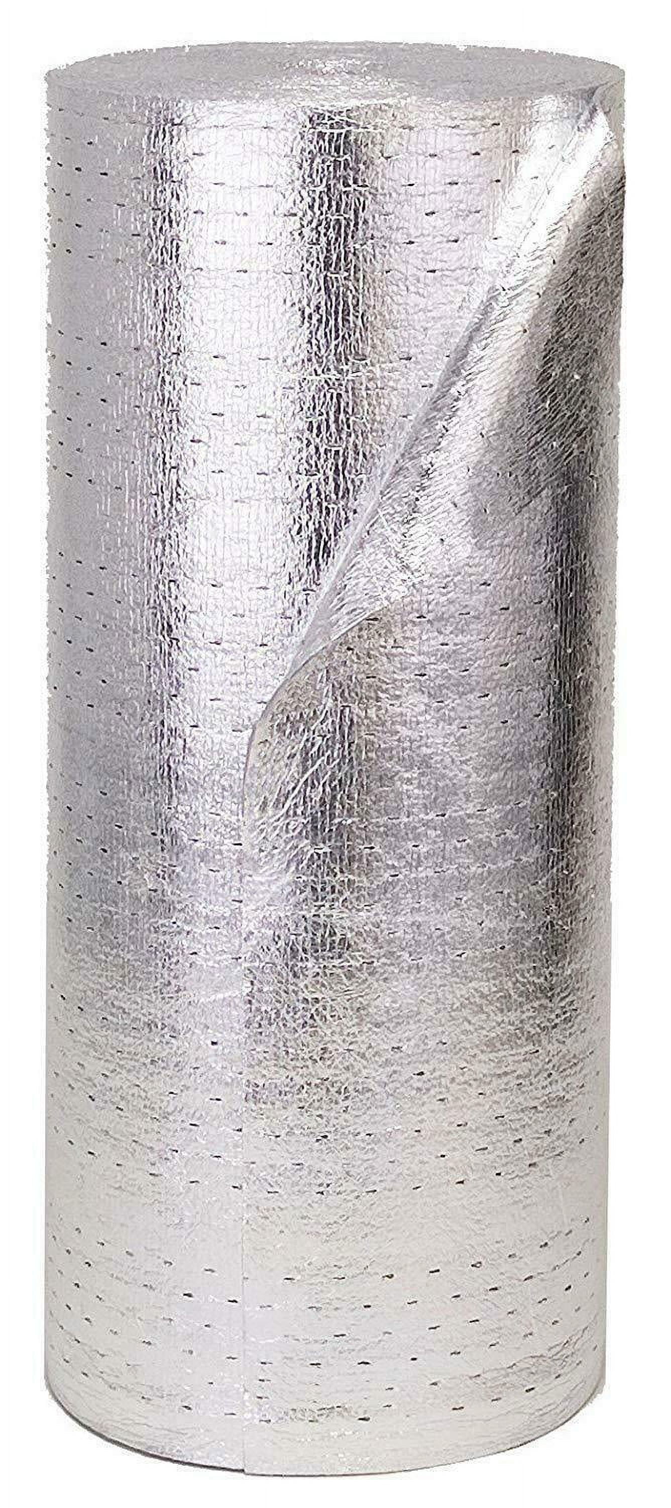 PERFORATED Reflective Insulation Foam Core HOUSE WRAP Radiant Barrier ...