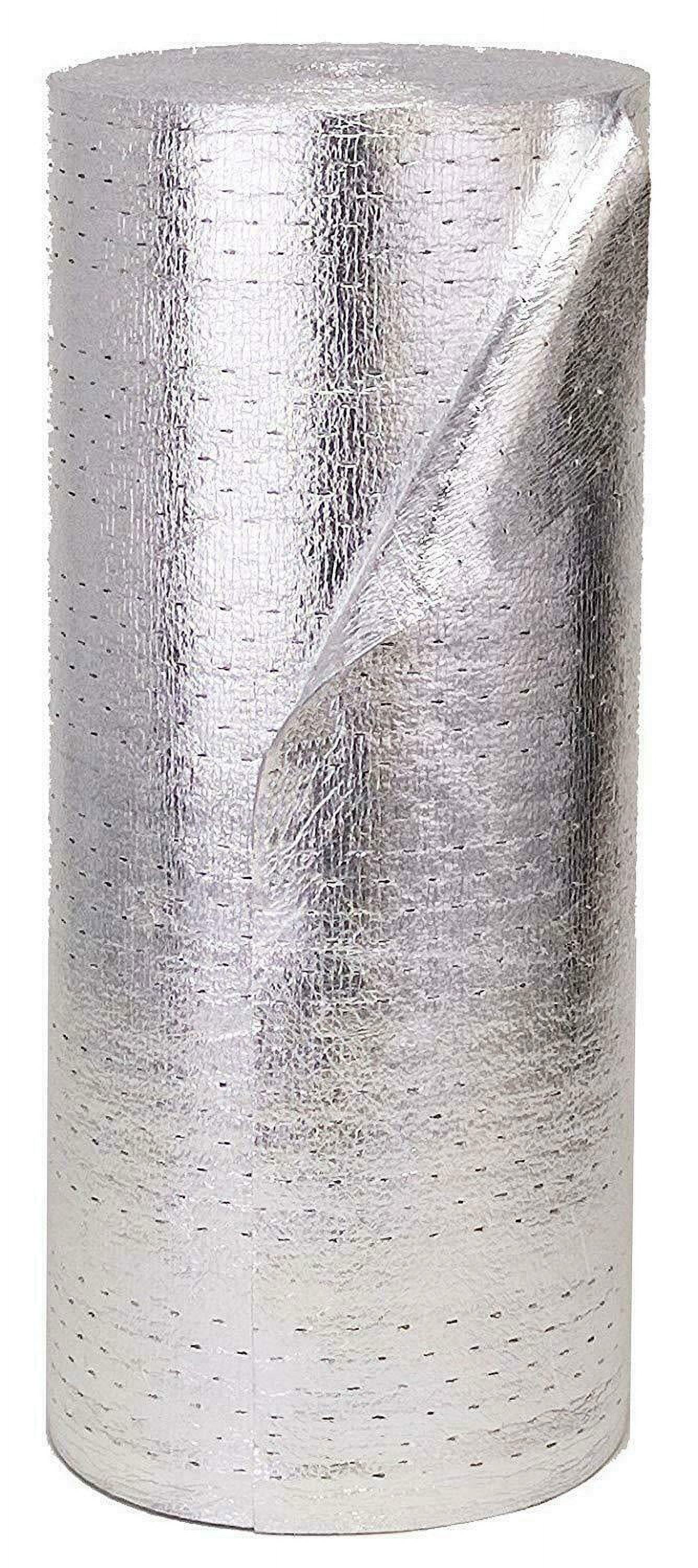 PERFORATED Reflective Insulation Foam Core Radiant Barrier 1/4" 4x50 FT ...