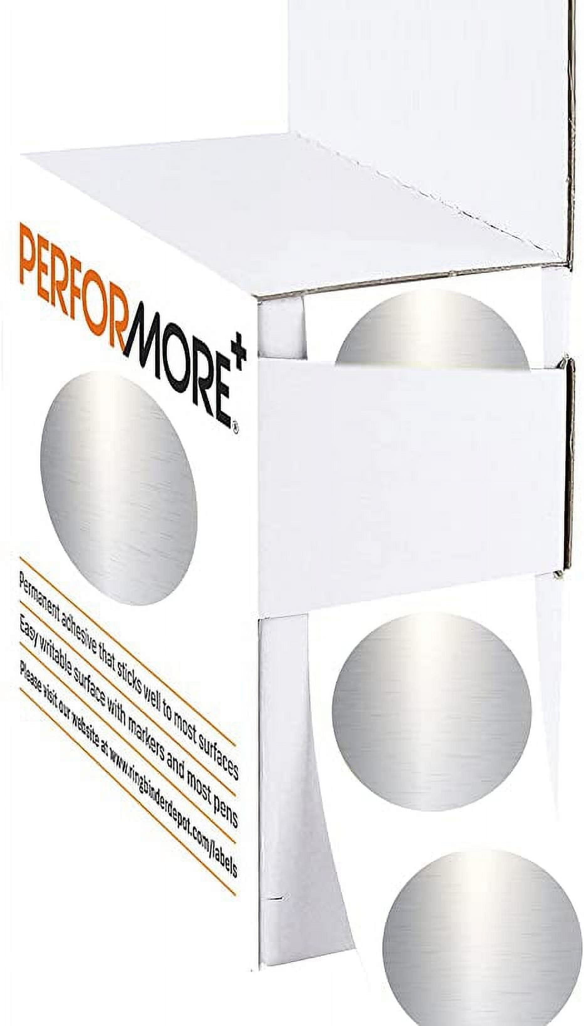 PERFORMORE 1 Inch Dot Matte Color Code Labels for Color Coding and ...