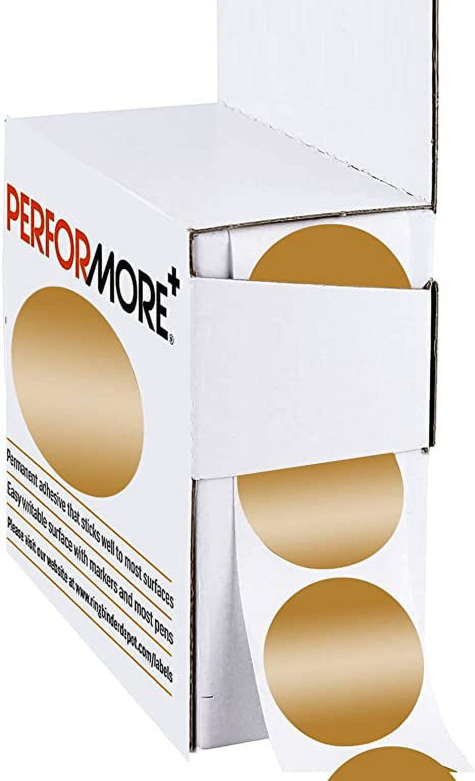 PERFORMORE 1 Inch Dot Matte Color Code Labels for Color Coding and ...