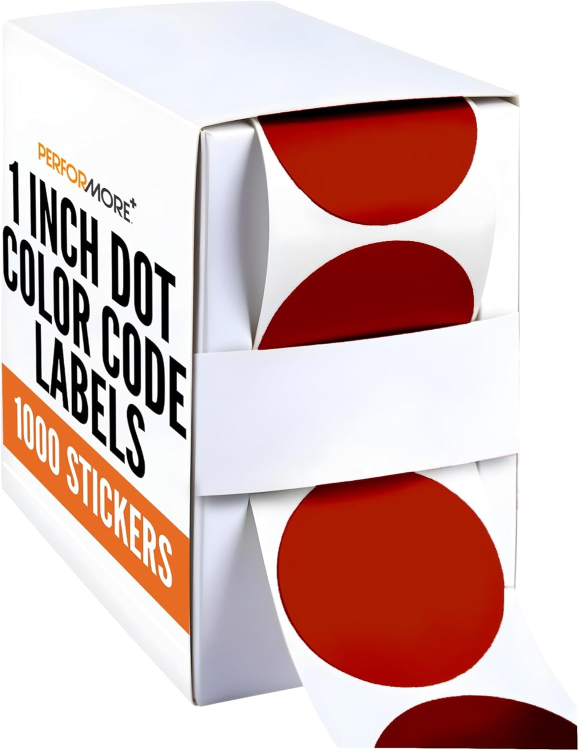 PERFORMORE 1 Inch Dot Matte Color Code Labels for Color Coding and ...