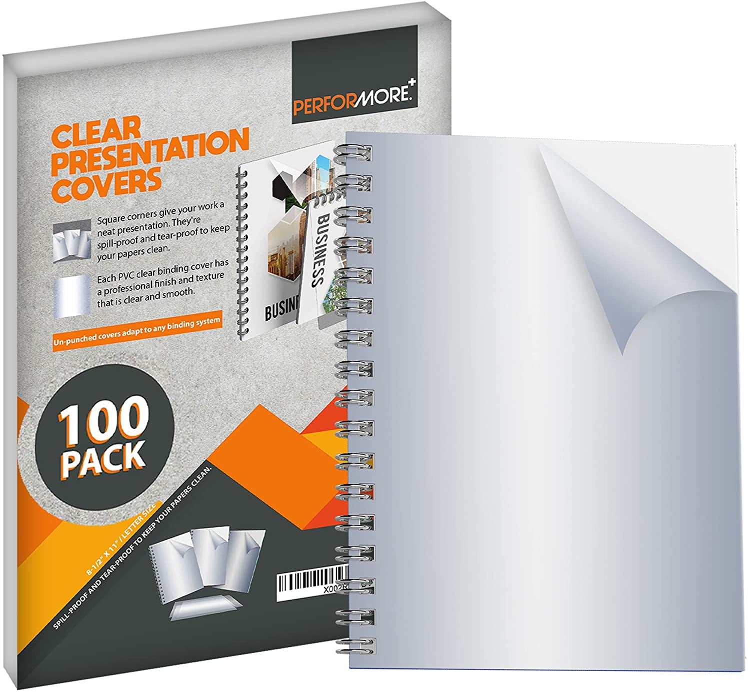 Plastic Presentation Covers DHgate.com:72 Pack Report Covers Clear