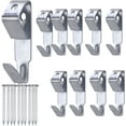 PERFORMORE 100 lbs Picture Frame Hangers, 10 Pack Heavy Duty Picture ...
