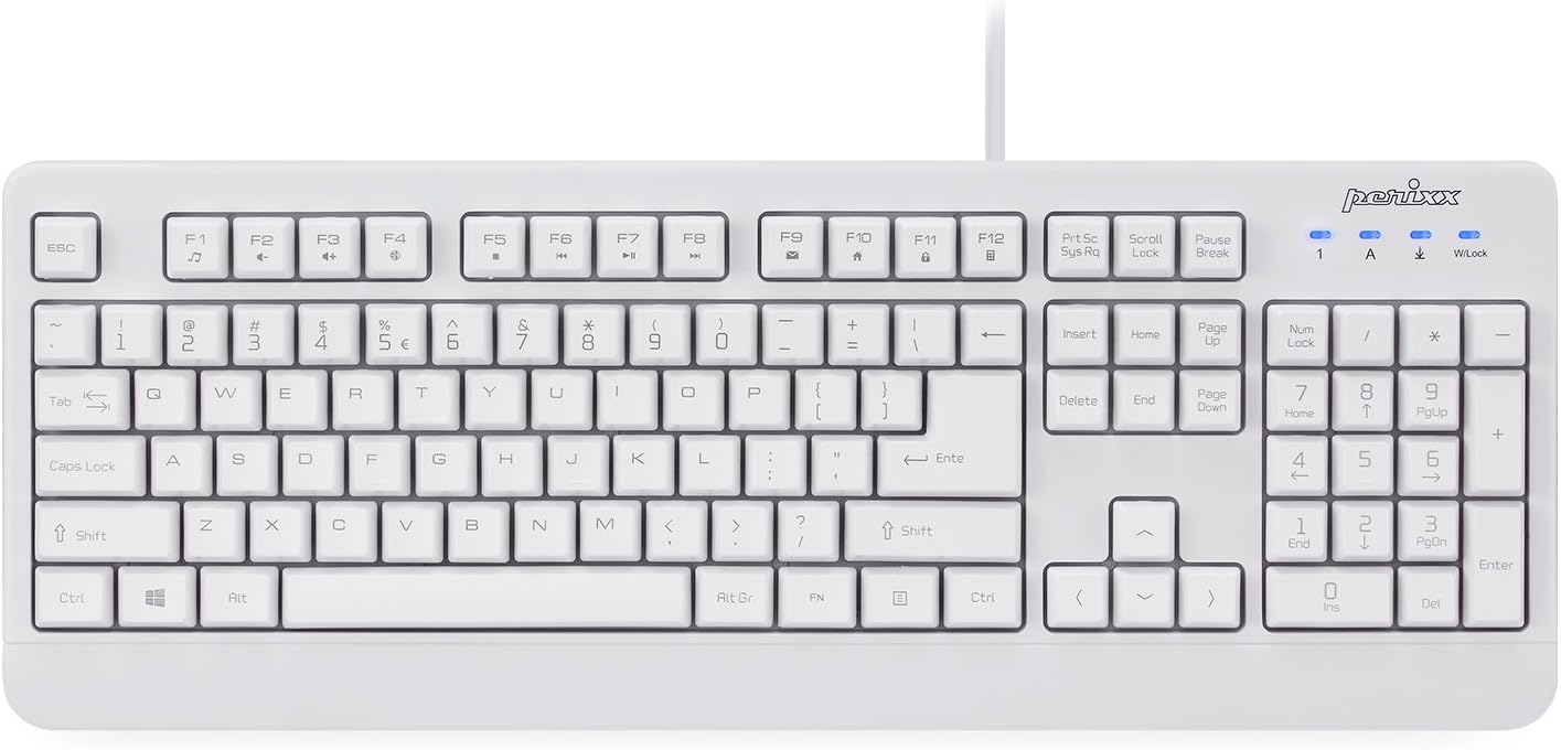 PERIBOARD-517 Wired Washable USB Keyboard, Certified with IP 65 Level ...