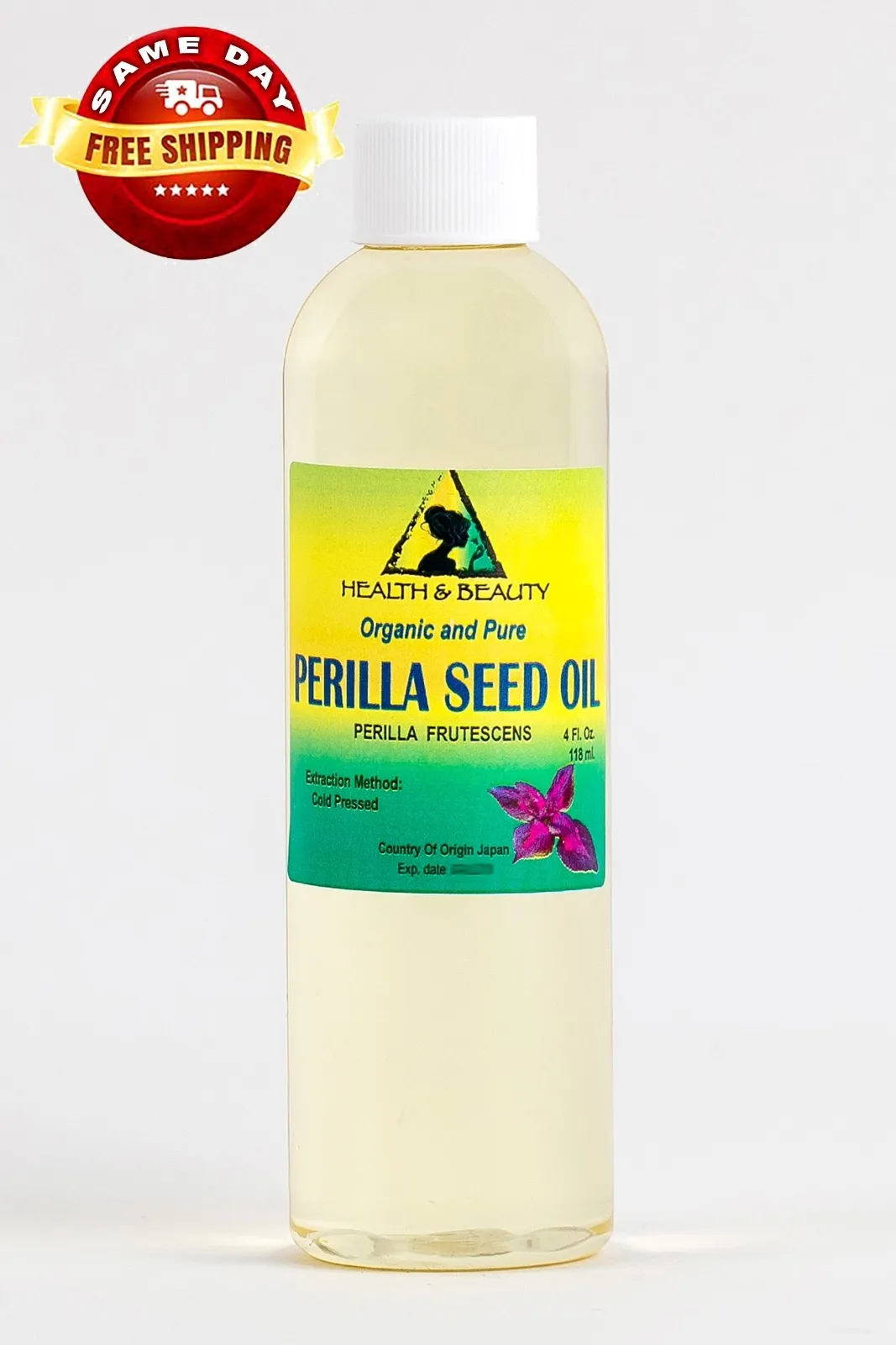 PERILLA SEED OIL ORGANIC CARRIER COLD PRESSED PREMIUM FRESH 100% PURE 4 ...